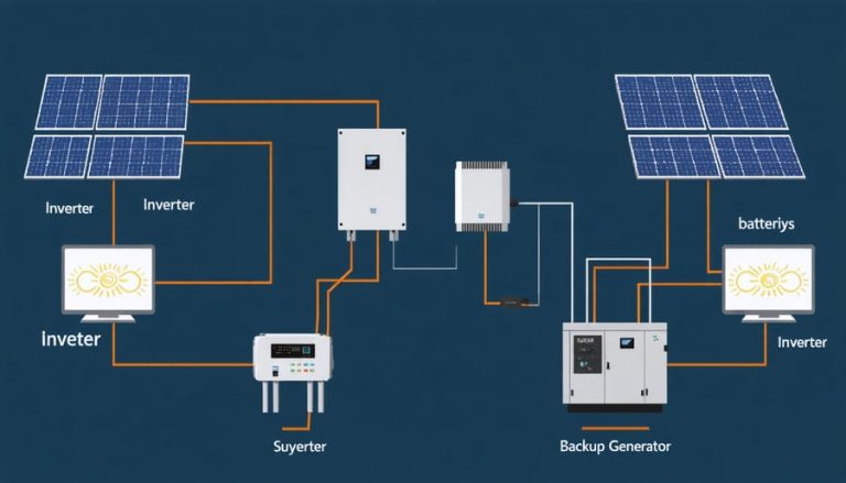 Power Your Home Off-Grid: Solar System + Generator Backup That Actually ...